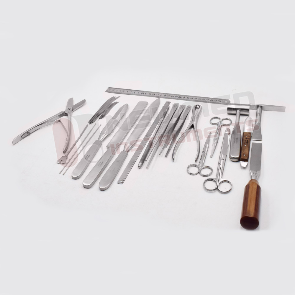 Post Mortem Instruments Set - Autopsy Tools